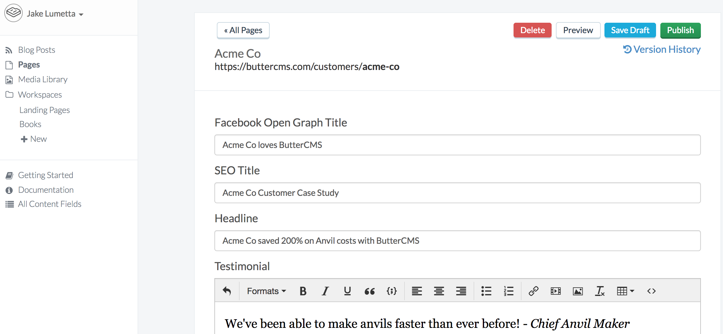 Page Types: CMS Powered Pages for any Tech Stack | ButterCMS Page Types: CMS Powered Pages for any Tech Stack | ButterCMS